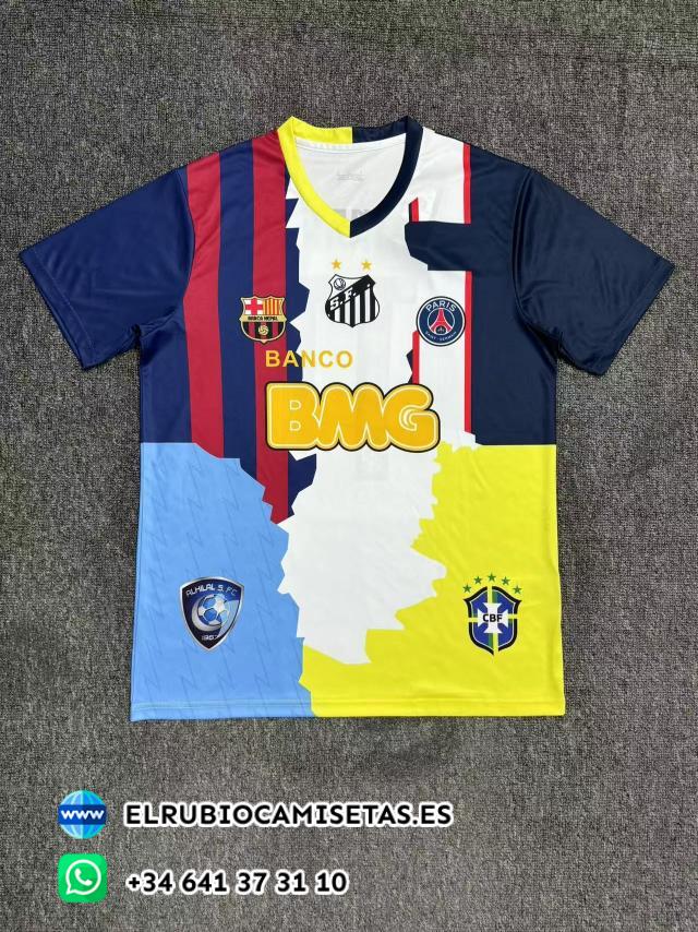 Neymar Commemorative Edition 2025 / 2026. Versión fan - El rubio camisetas